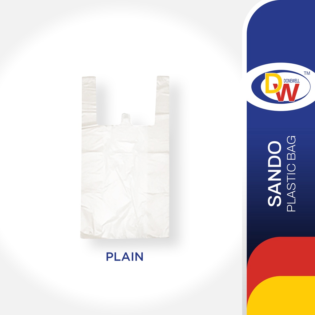 Donewell Sando Bag Half-Half Tiny, Medium, Large (50pcs) | Shopee ...