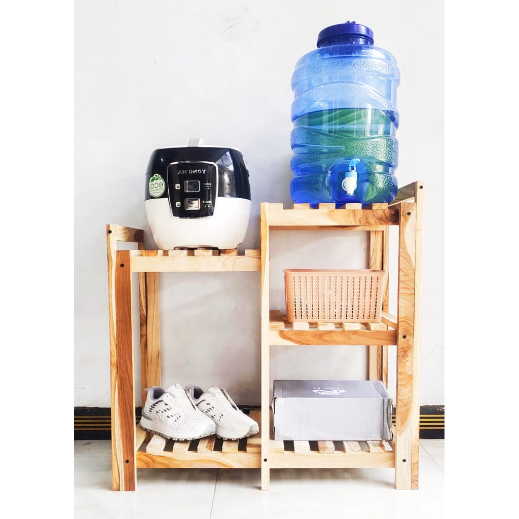 2 Tier and 3 Tier Multipurpose Stacking Shelves | Dispenser Rack ...