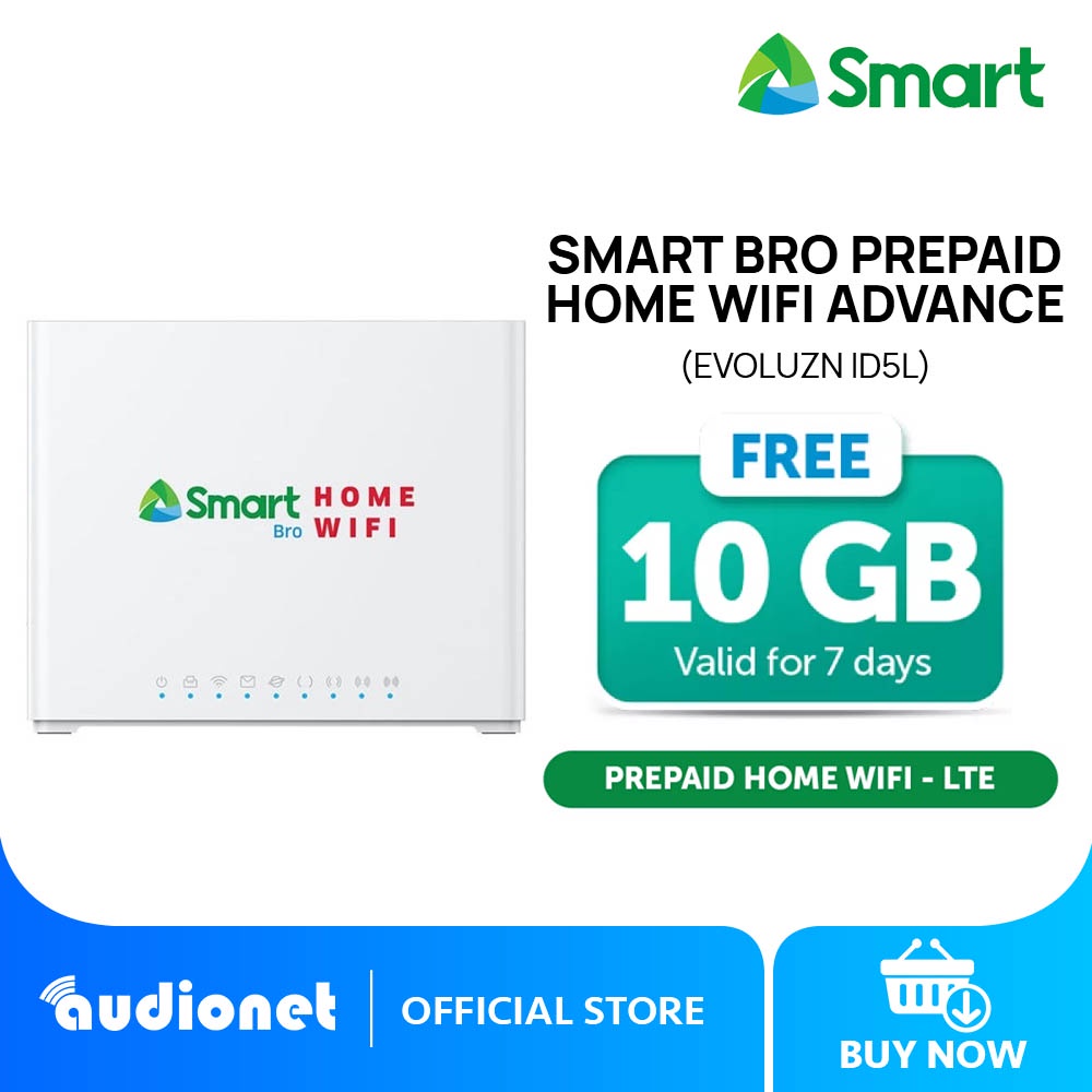 Smart Bro Prepaid Home Wi-Fi Advance CAT 6 (EVOLUZN ID5L) | Shopee Philippines
