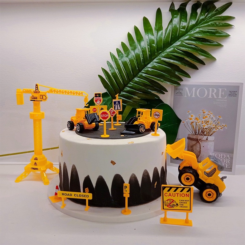 Construction Toy Topper Construction Topper Themed Cake Topper Cake ...