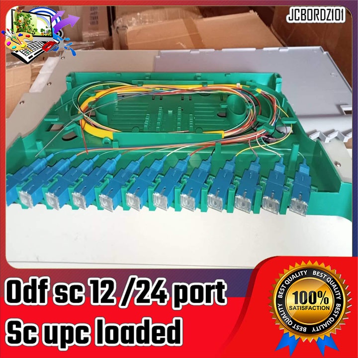Odf sc 12/24port sc upc loaded | Shopee Philippines