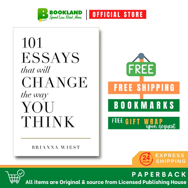 101 Essays That Will Change The Way You Think by Brianna Wiest (100% ...