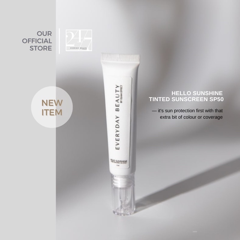 HELLO SUNSHINE — Tinted Sunscreen SPF50 | Shopee Philippines