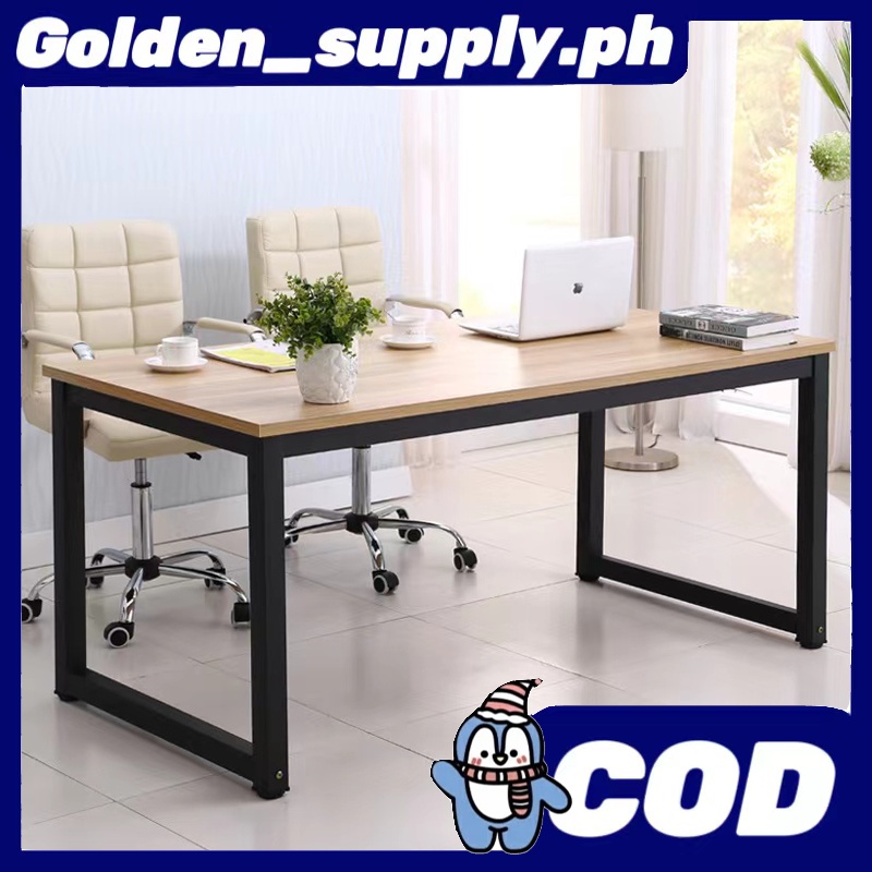 COD Computer desk table 120CM Office table study desk PC laptop table ...