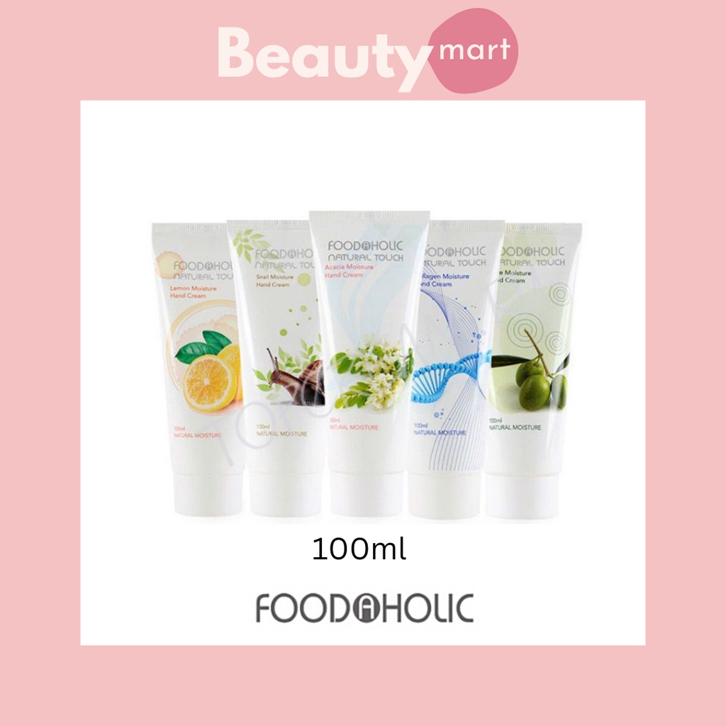 Foodaholic Hand Cream Natural Touch 100ml Hand and Body Lotion (Lemon ...