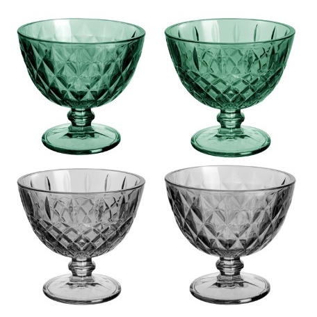 CA Deli 300ml Different designed korean retro ice cream cup colored ...