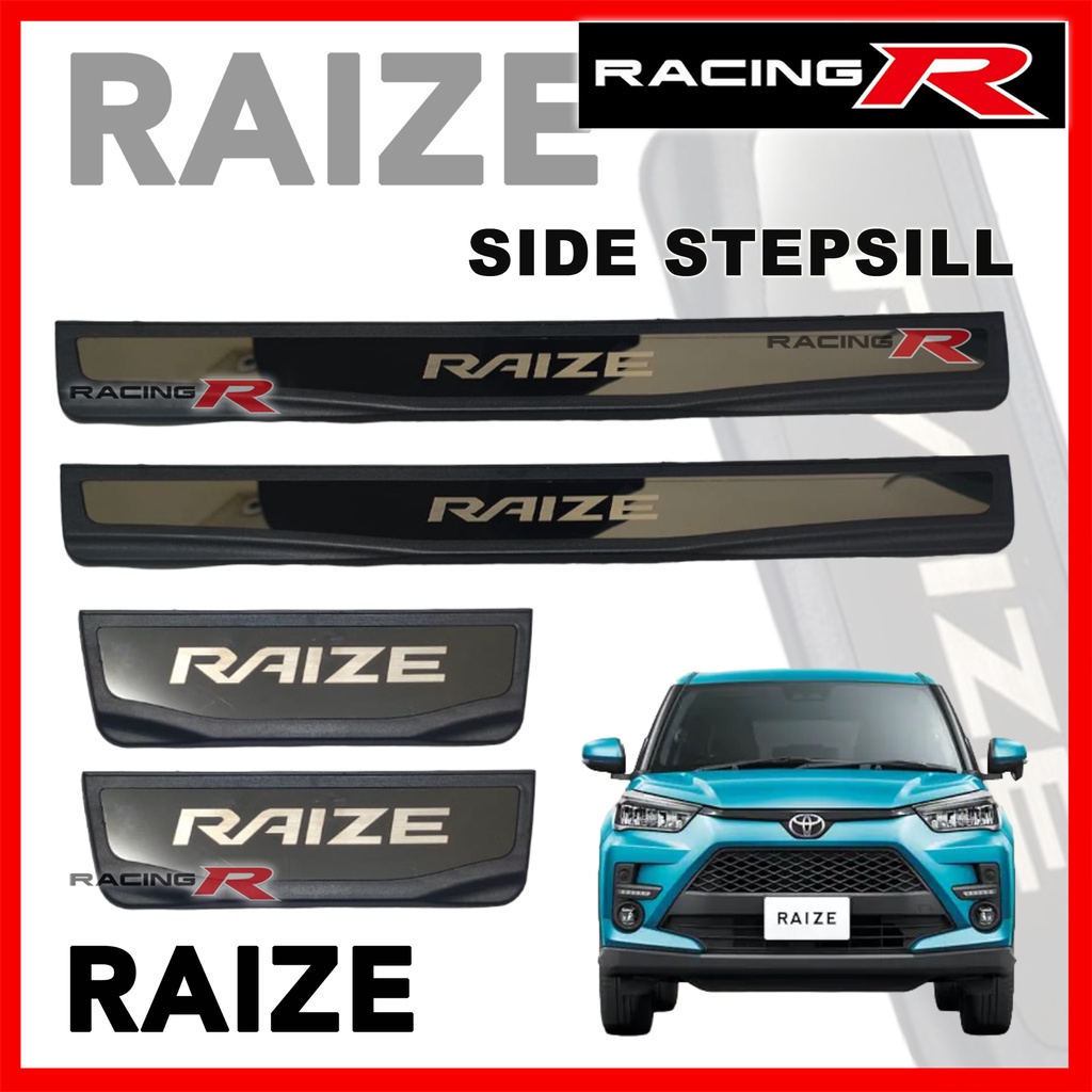 Toyota Raize 2020 to 2025 OEM Side Stepsill / Door Step Sill Protector ...