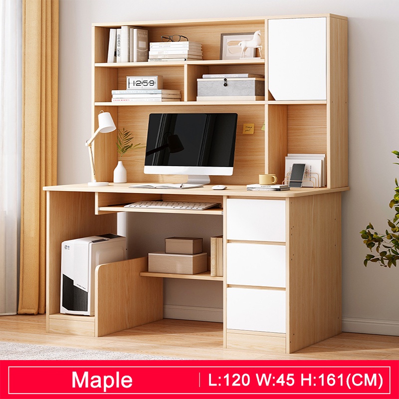 Modern Computer Desk Table Study Desk Desktop Home Bedroom Office Desk ...