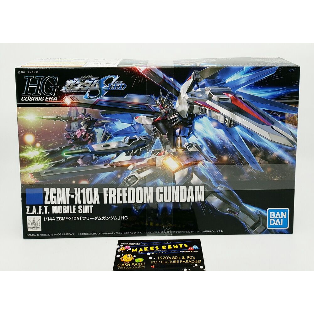 Bandai Hobby HGCE ZGMF-X10A Freedom Gundam HG 1/144 Scale Model Kit ...
