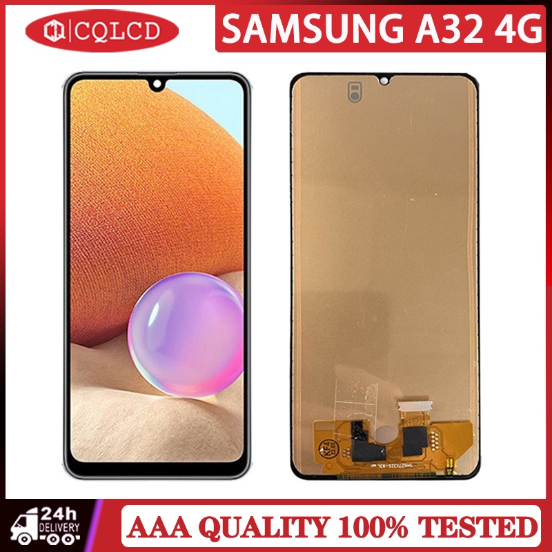 For Samsung Galaxy A32 4G LCD A325 A325F LCD Display Touch Screen Digitizer Replacement | Shopee ...