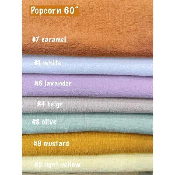 Popcorn Fabric 60" Width | Shopee Philippines