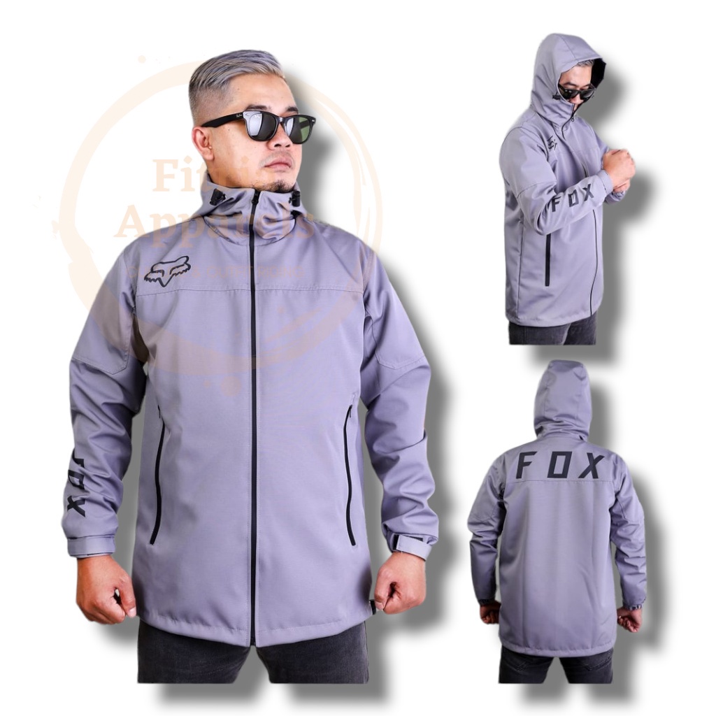 Supermoto WATERPROOF JACKET WATERPROOF JACKET, WATERPROOF JACKET, FOX ...