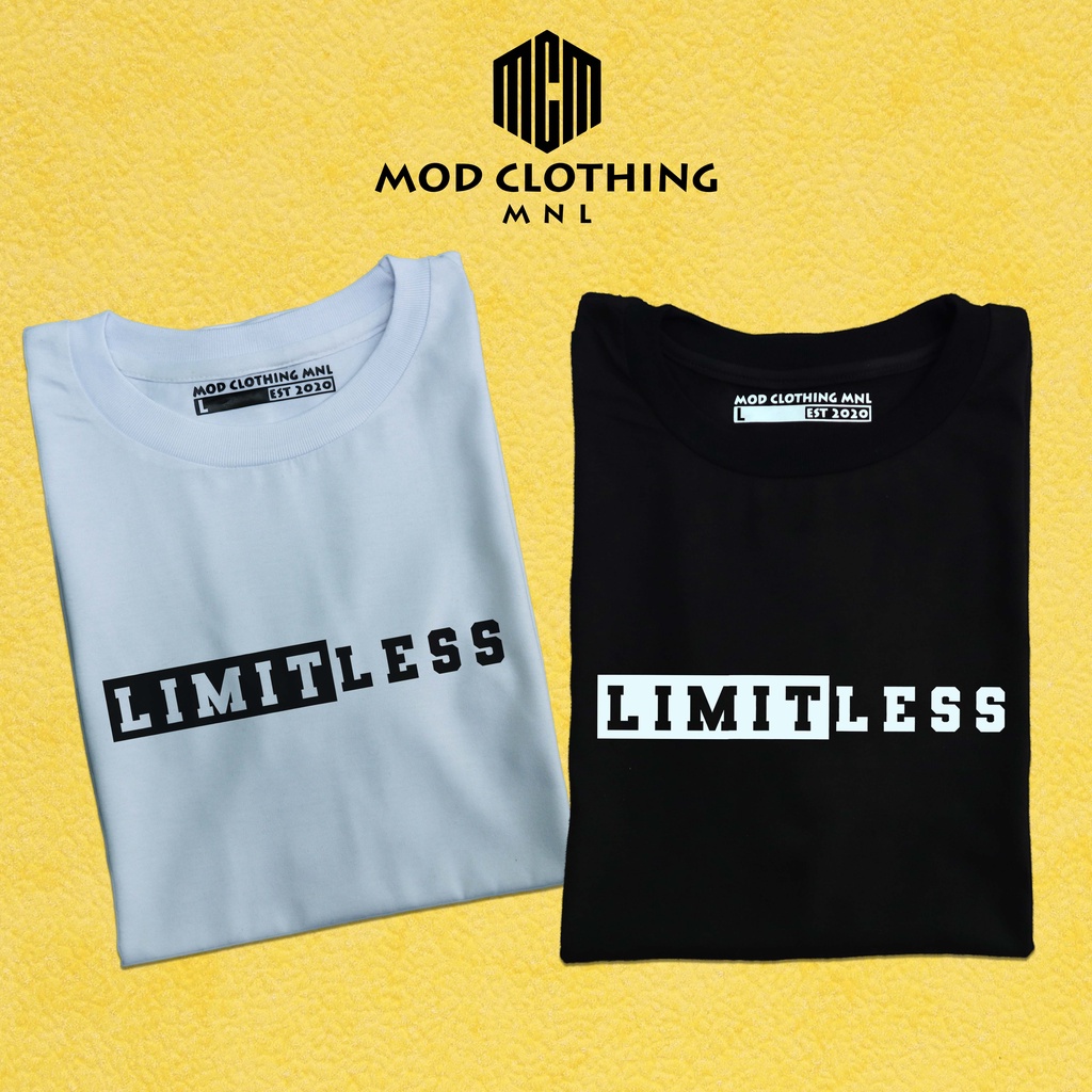 LIMITLESS TEES | modclothingmnl | Shopee Philippines