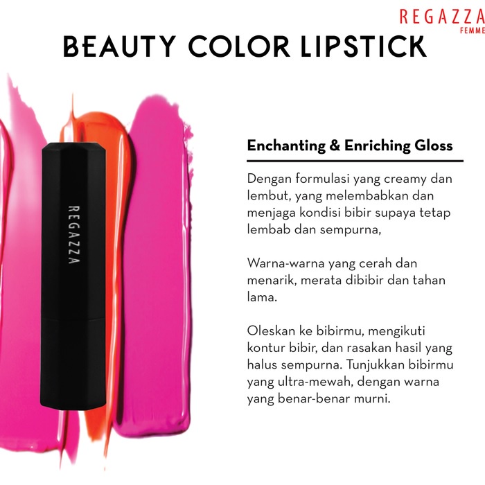 Regaza Beauty Color Lipstick 5g | Shopee Philippines