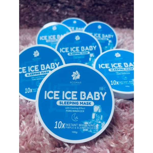 Ice Ice Baby Sleeping Cooling Mask by Rosmar 100g | Shopee Philippines