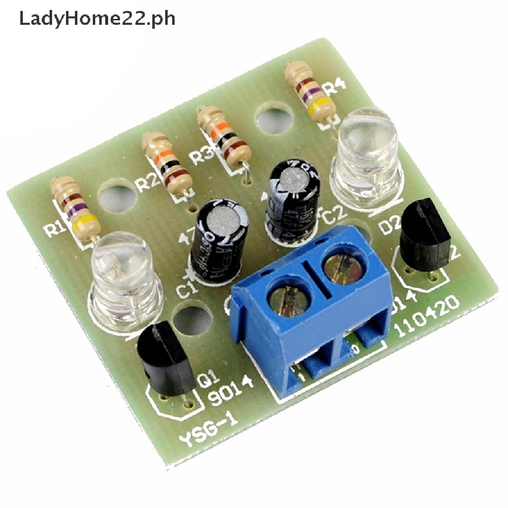 LadyHome22 DIY Electronic Kit 5MM LED Flashing Light Circuit Simple LED ... LadyHome22 DIY Electronic Kit 5MM LED Flashing Light Circuit Simple LED ...