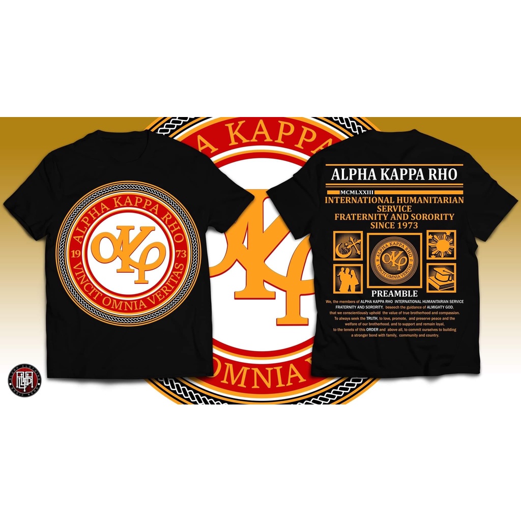 1973 AKP 50th Alpha Kappa Rho Full Sublimation Frat Shirt Skeptron 3D T ...