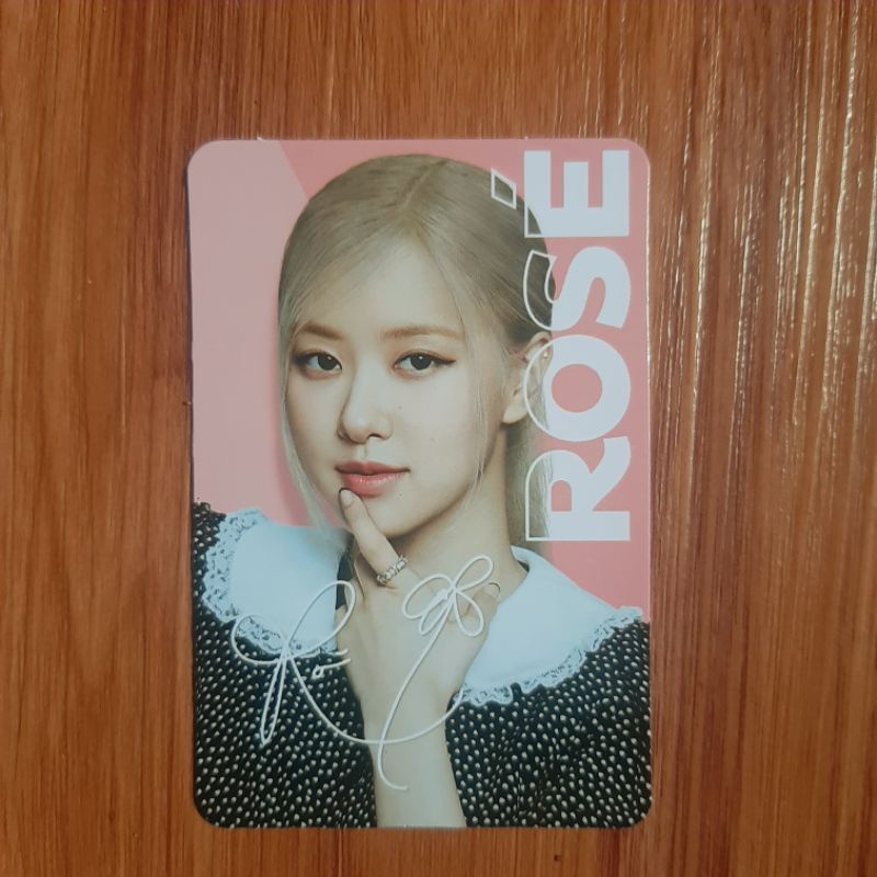 Photocard BLACKPINK X OREO OFFICIAL JENNIE ROSE JISOO LISA, OREO X ...