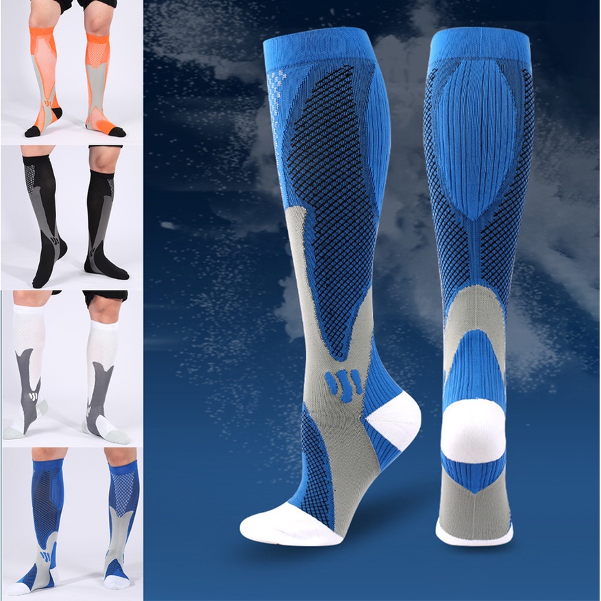 Men&Women Compression Socks Knee High Stockings For Athletic/Travel ...