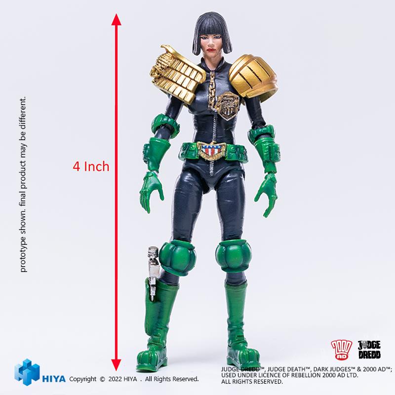 HIYA 1/18 10CM Special Police Judge Hershey Judge Movable Figure ...