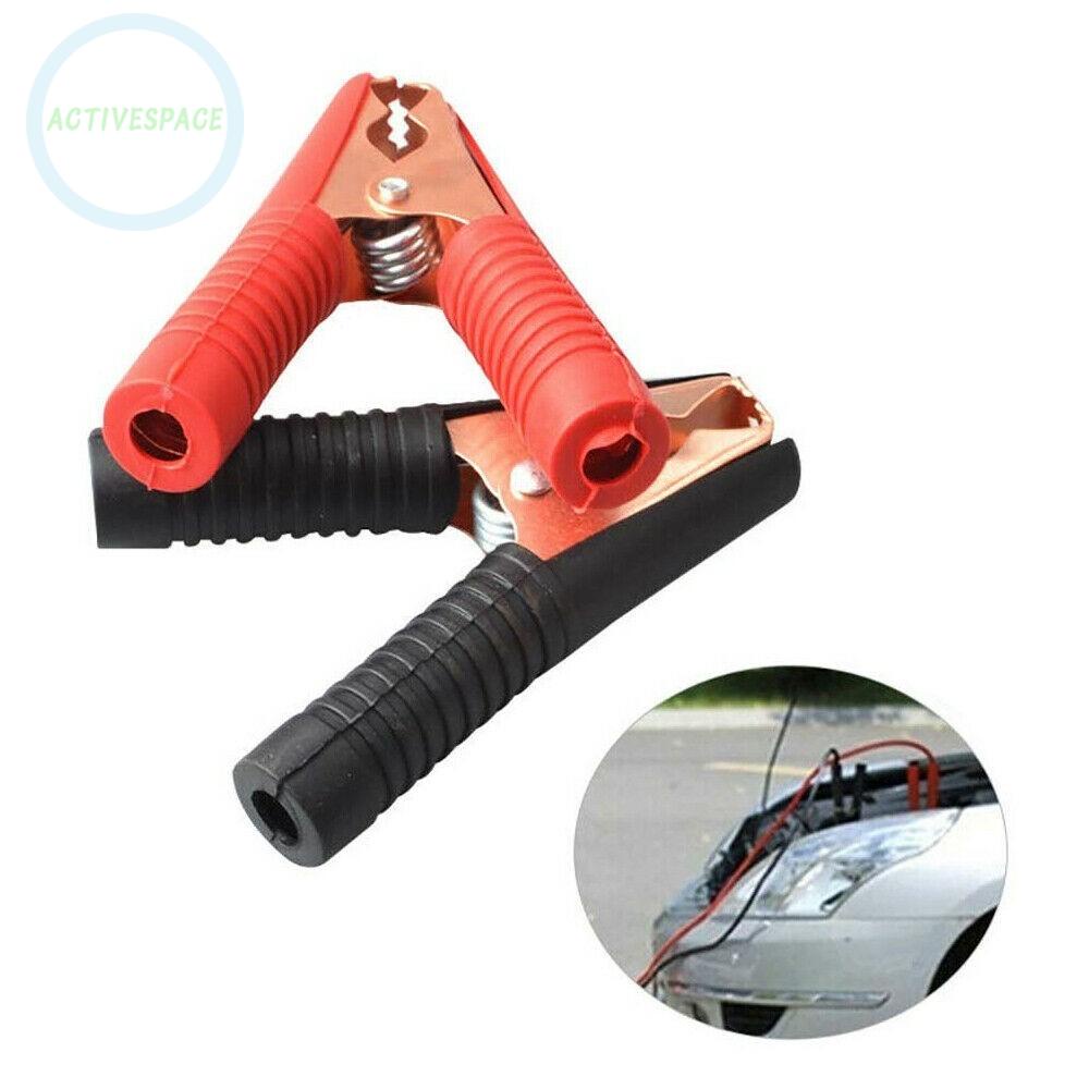 Heavy Duty Jump Lead Clips Crocodile Clamps 100A Car Van Battery ...