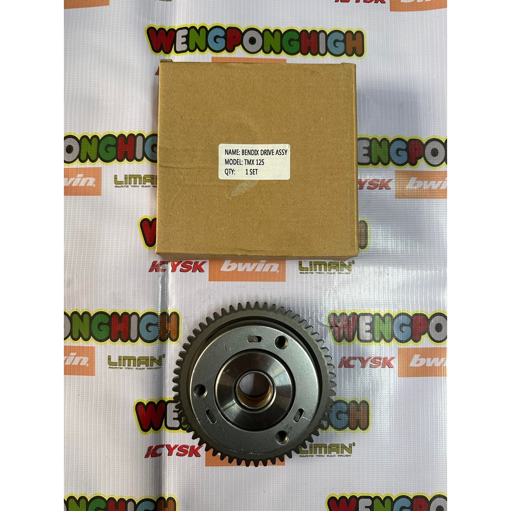 BENDIX DRIVE ASSY WITH GEAR TMX125/RUSI125/CG125/CG150 YSK BRAND ...
