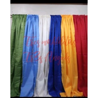 GAB_ACE Single Plain Window Curtain.... | Shopee Philippines