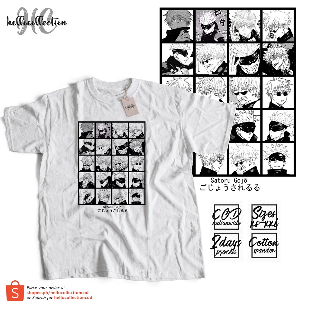 Jujutsu Kaisen - Satoru Gojo VER10 Anime Shirt hellocollectioncod ...