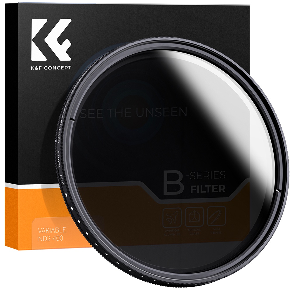 K&F CONCEPT ND2-400 Variable ND Filter For Video | Shopee Philippines