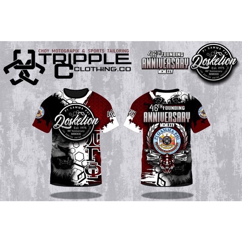 Doskelion 46th Anniversary Shirt Full Sublimation 3D Print T-shirt ...