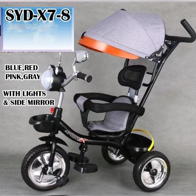 Motor Stroller Bike 4in1 Push Stroller for kids | Shopee Philippines