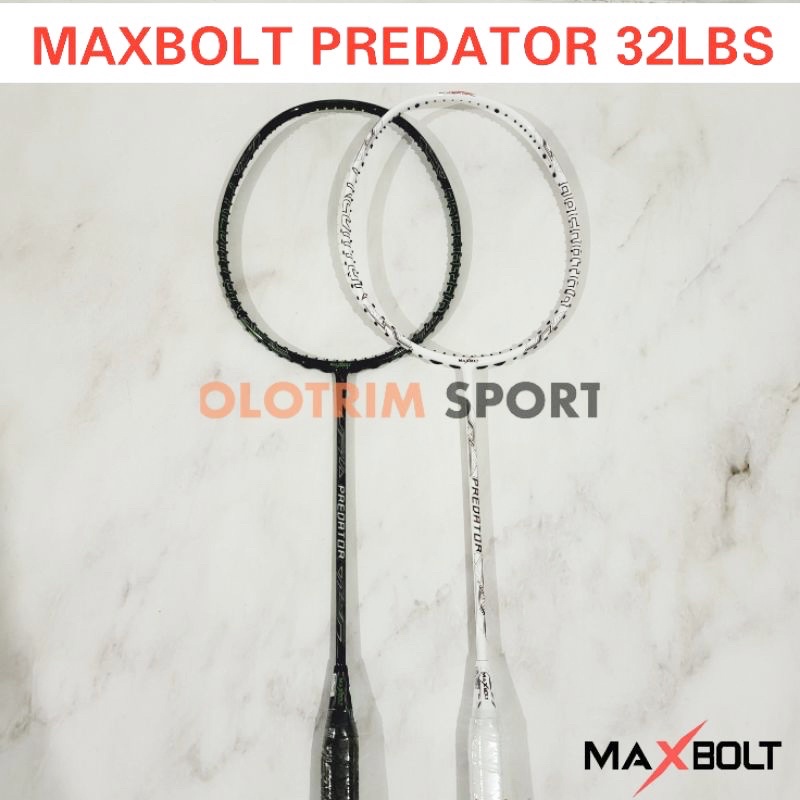 MaxBolt Predator 32lbs Original Badminton RACKET | Shopee Philippines