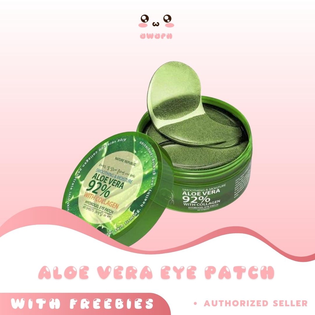 {uwuph] Hydro Gel Eye Patch Made in Korea 60 Sheets per Tub | Shopee ...