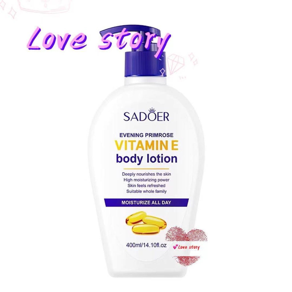 Love Story SADOER Body Lotion Evening Primrose Moisturizing Cream ...