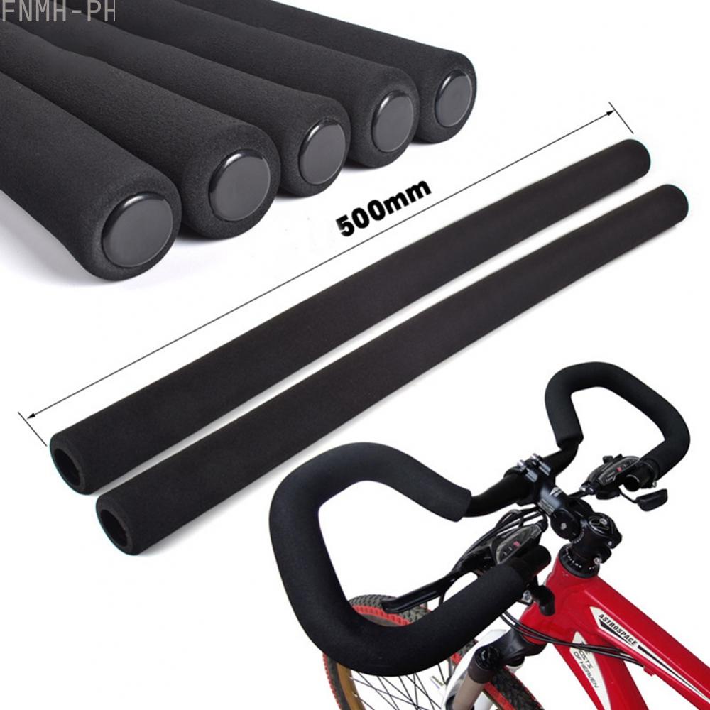 2x Thick Sponge Foam Handlebar Tube Handle Rubber Bar Grips For Bicycle ...