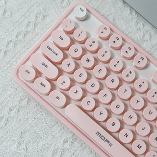 MOFii THE RED Wired Keyboard 104 Keys Full Size Gaming Keyboard Elegant ...