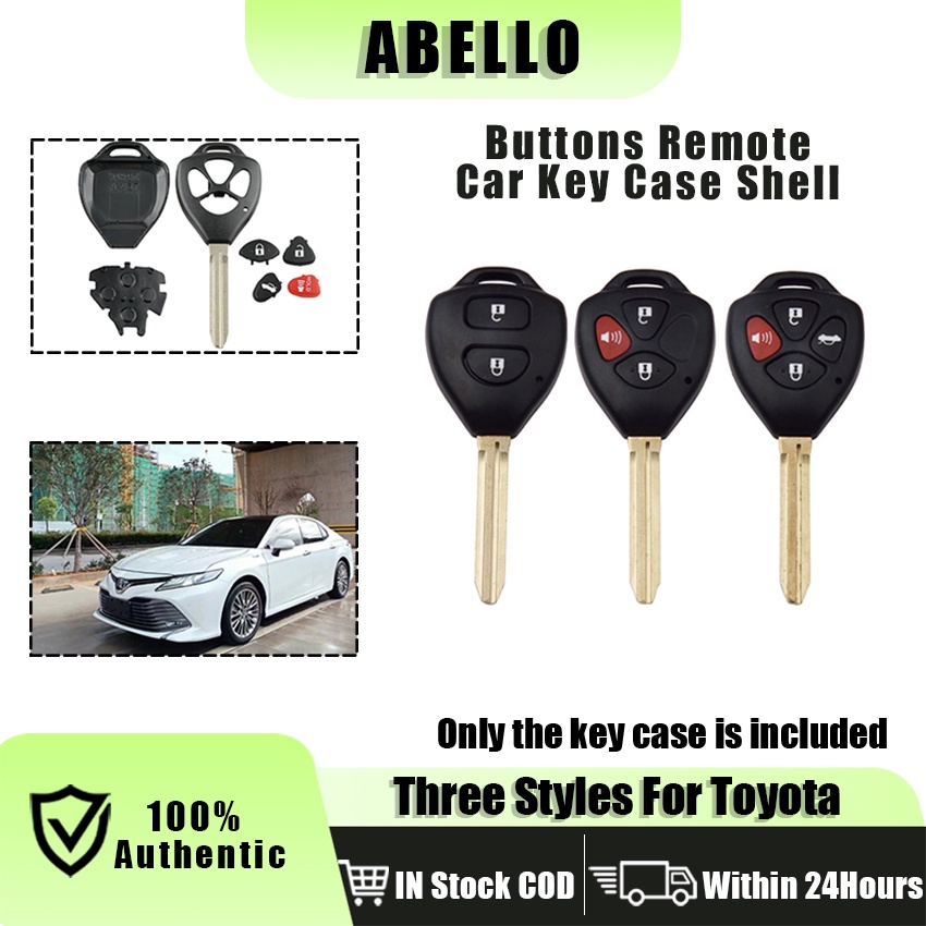 2/3/4 Buttons Car Remote Control Key Shell Case cover for Toyota RAV4 ...