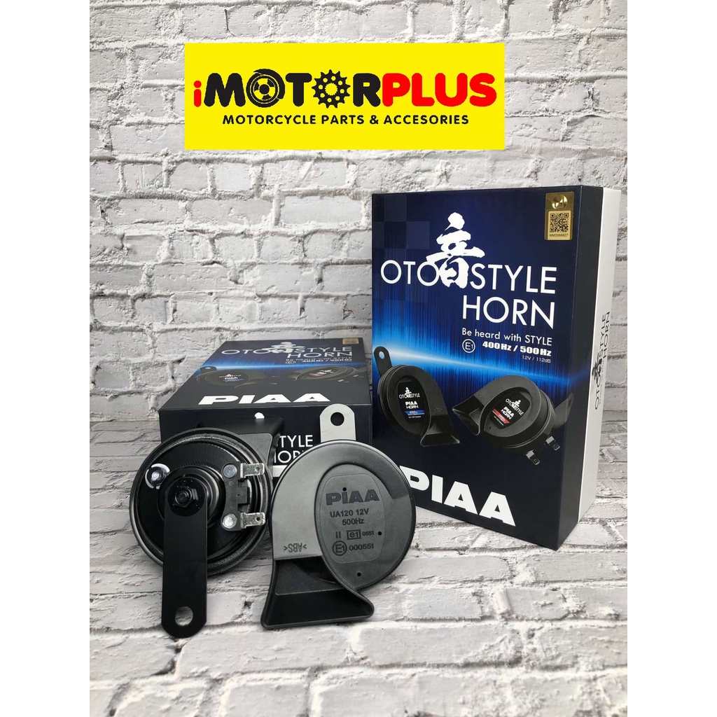 ORIGINAL PIAA Oto Style Horn 12 Volts 400Hz/500Hz | Shopee Philippines