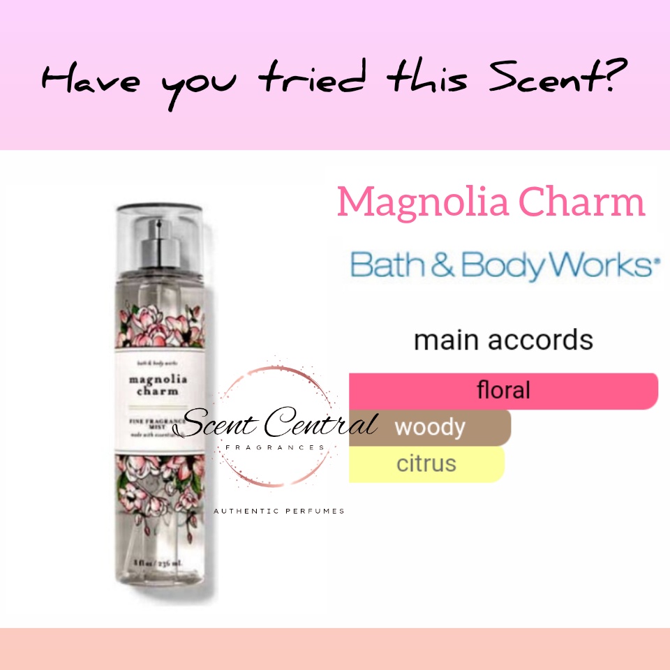 10ml Decant - Magnolia Charm BBW (Bath & Body Works) | Shopee Philippines