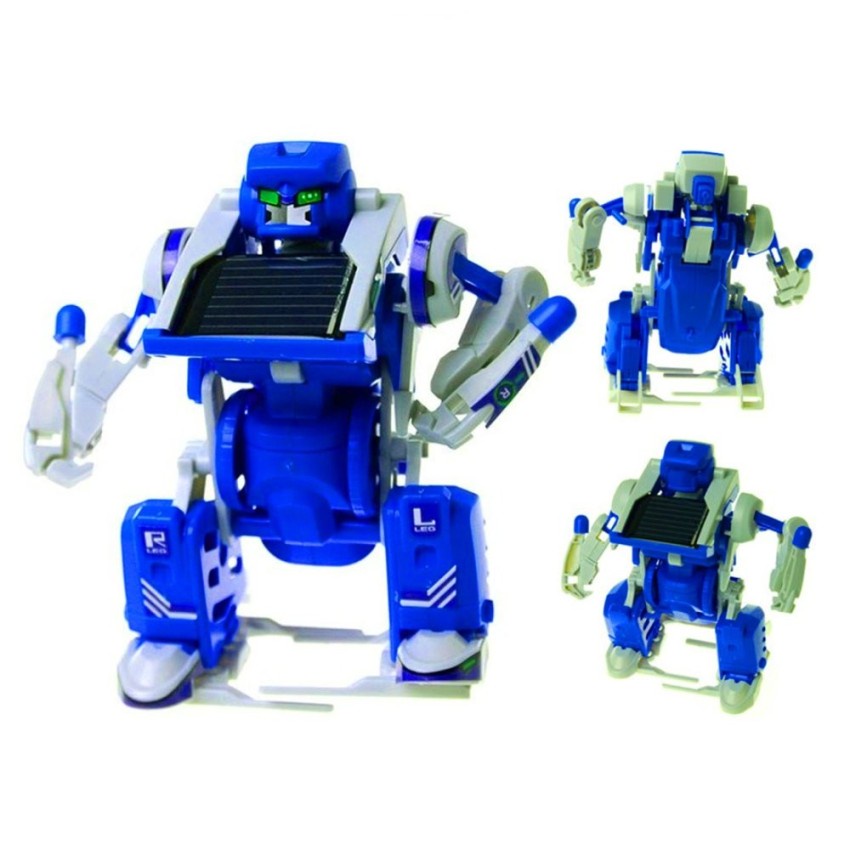 3 in 1 Solar Powered Transforming Robot DIY Educational Assembly Kit ...