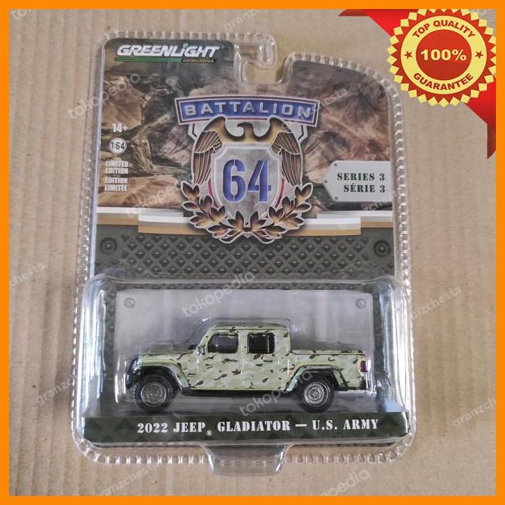 (GRA) Greenlight BATTALION 64th SERIES 3-2022 JEEP GLADIATOR - U.S ...
