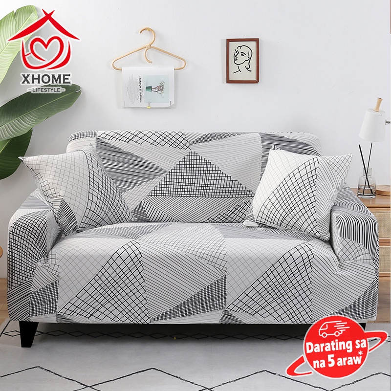 SALE l shape 1 2 3 4 seater universal sofa cover set stretchable ...