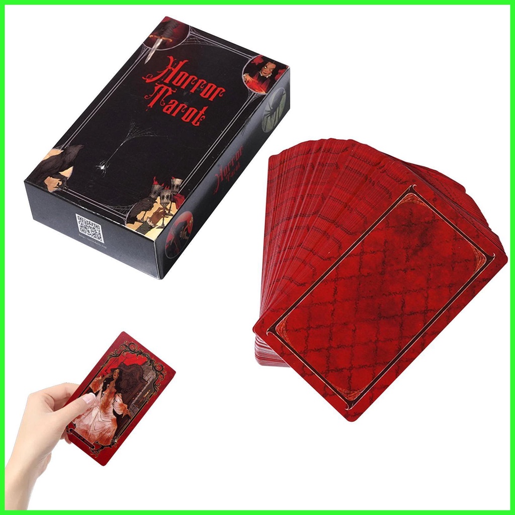 Horror Tarot Cards English Tarot Oracle Cards Full English Deck Astral ...