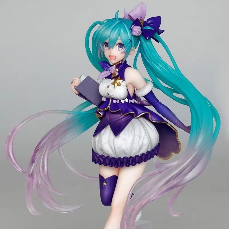 19cm Miku Figure four seasons winter dress TAITO SEGA VOCALOID PVC ...