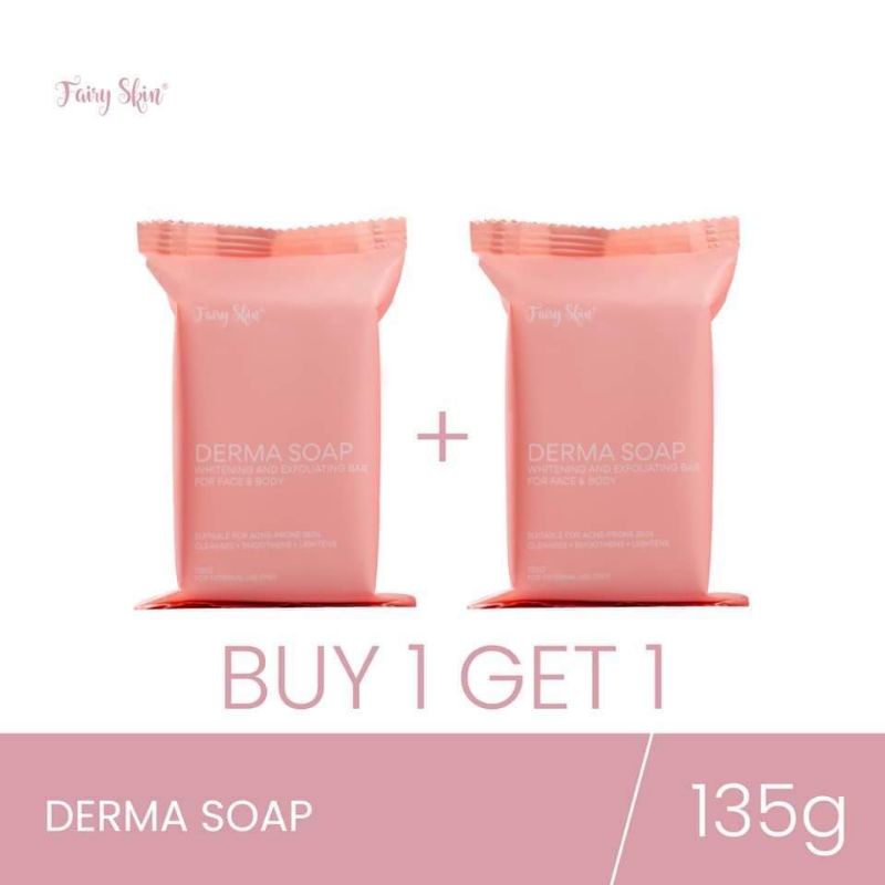 BUY2TAKE1 FAIRYSKIN ORIGINAL DERMA SOAP (ORANGE KOJIC) 135g | Shopee Philippines