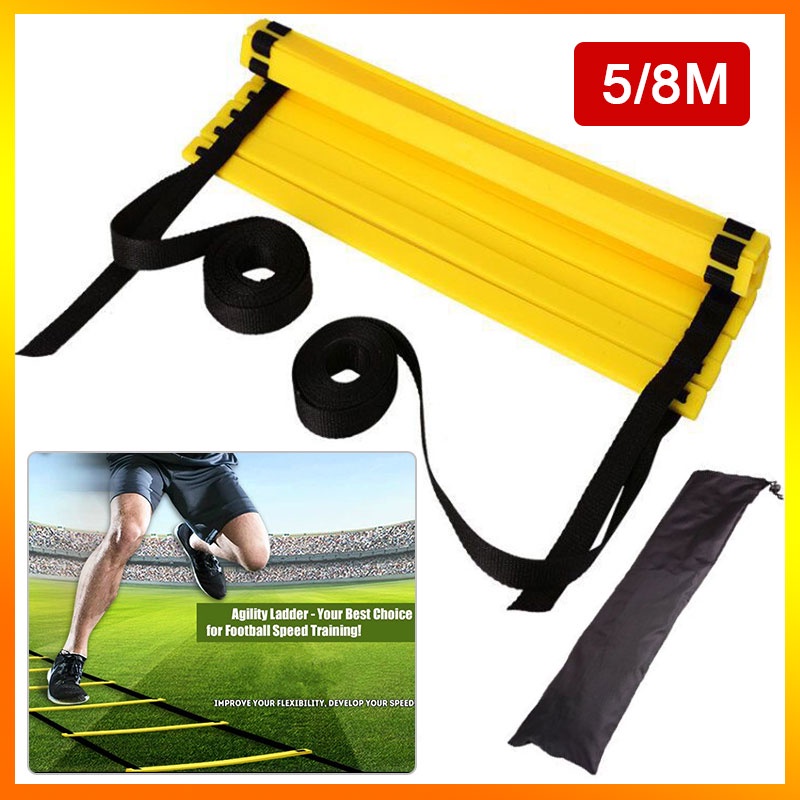 Flexibility Agility Ladder Nylon Strap Jumping Ladder Speed Training ...