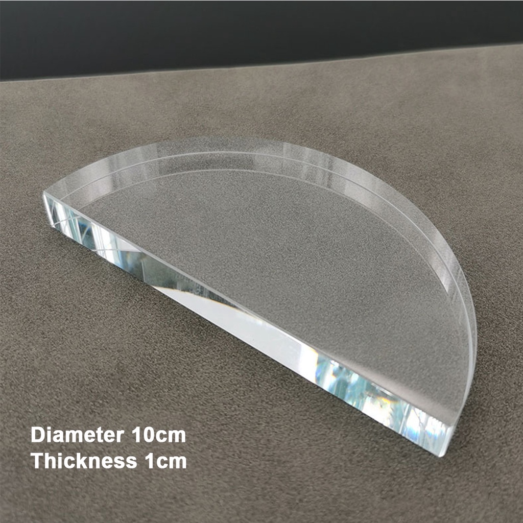 Optical Prism Lens Semicircular lens Concave Convex Lens Physical ...
