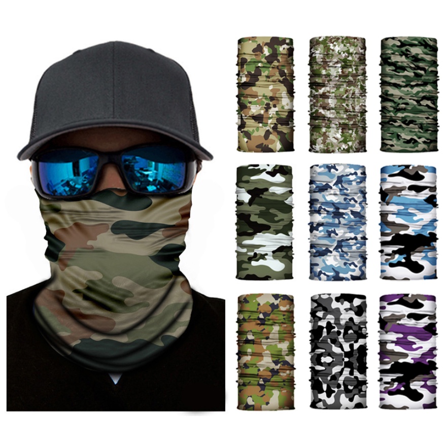 Baff Baf Motorcycle Striped Mask Army Military Army Men and Women ...