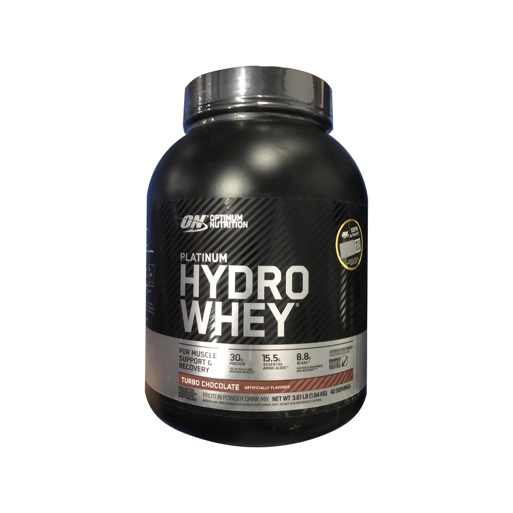 ON Platinum Hydro Whey Turbo Chocolate 3.61Lbs (Best by: October 2026 ...