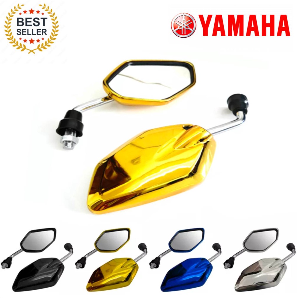 YAMAHA MIO SOULTY - Motorcycle Side Mirror Glossy Color | Short Stem ...